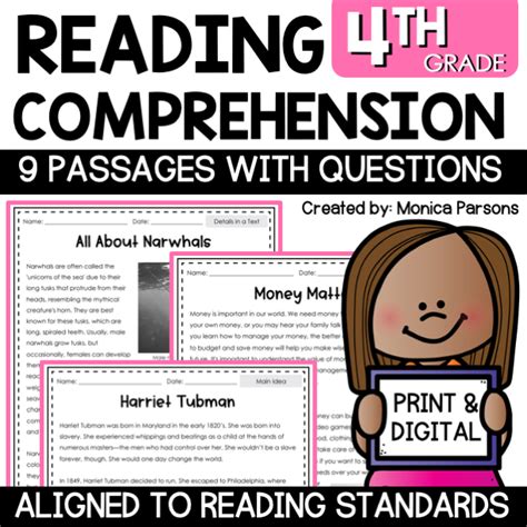 4th Grade Reading Comprehension Passages With Questions Nonfiction