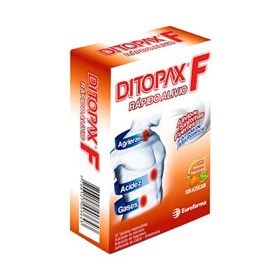 Ditopax F Rápido Alivio Distribuidora La Gran Farmacia