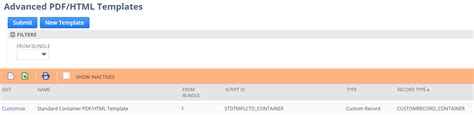 How To Customize Netsuite Pdf Templates Forcustom Records