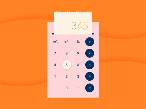 Daily UI Challenge 004 Calculator By Alaina Johnson On Dribbble