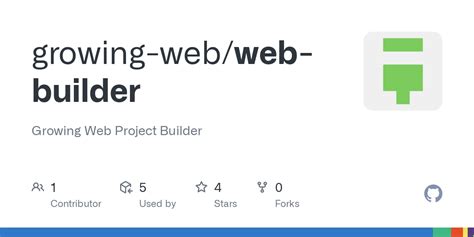 Github Growing Webweb Builder Growing Web Project Builder