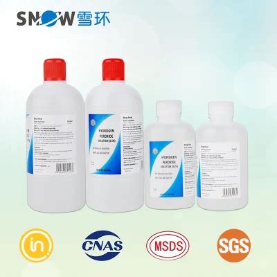 Antimicrobial Agent And An Oxidizing Agent Hydrogen Peroxide H O China Hydrogen Peroxide And