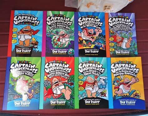 Captain Underpants Full Colour Hobbies And Toys Books And Magazines
