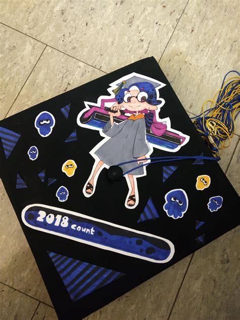 My Graduation Cap Graduating College With A Booyah Rsplatoon