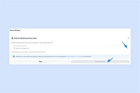 Mailchimp Integration Basics Grow