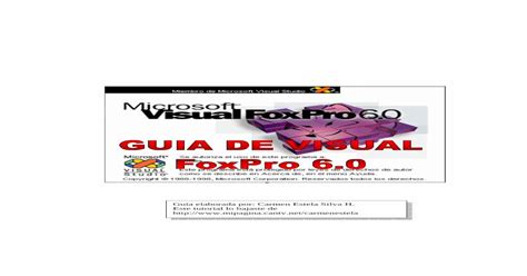 Pdf 6498078 Guia De Visual Foxpro Dokumentips