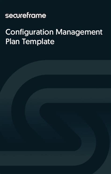 Configuration Management Plan Template Secureframe Secureframe