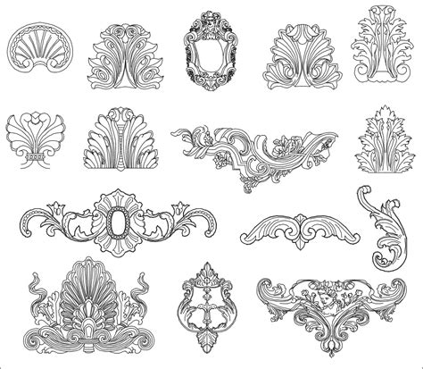 ★architecture Decorative Cad Blocks Bundle V 10 ☆architectural