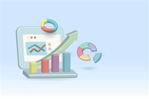 Computer Analyzing Business Graph Chart Business Development Smart