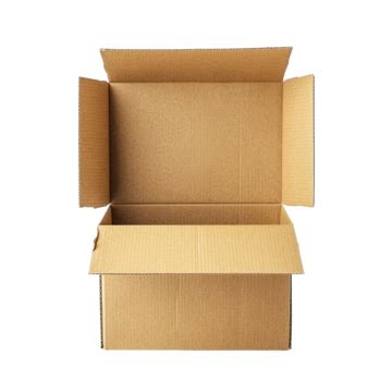 Cardboard Open Box Packaging Mockup Cardboard Boxes Box Packaging
