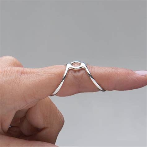 Silver Ring Splint Etsy