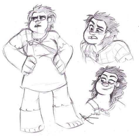 Gender Bent Wreck It Ralph Disney Disney Beast Wreck It Ralph