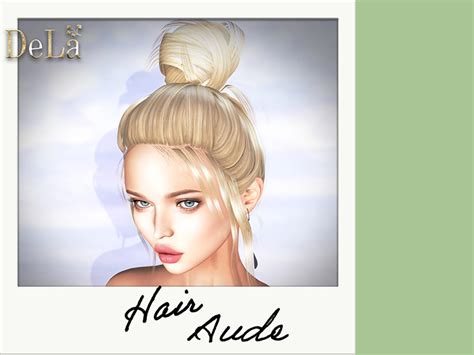 Second Life Marketplace Dela Mesh Hair Aude Demo