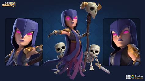 Artstation Clash Royale Witch Mykhail Klymenko Clash Royale Character Art Witch