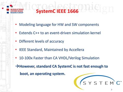 Ieee1666 Systemc Tlm20 Coulpling Gem5 With Dipl Ing Matthias Jung