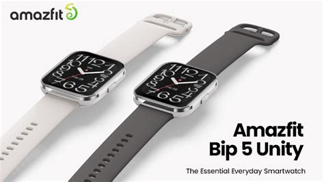 Amazfit Bip 5 Unity Smartwatch With 1 91 Inch Display Zepp Os 3 0 Launched In India Price