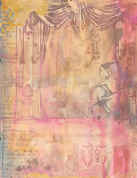 Premium Photo Junk Journal Paper Ballet Stage Vintage Style Printable