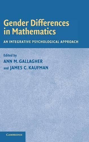 Gender Differences In Mathematics