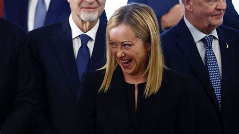 New Italian Pm Giorgia Meloni Sworn In As Italy Forms First Far Right