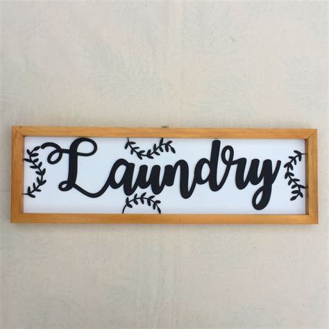 Jual Hiasan Dinding Laundry Daun Hiasan Dinding Frame Tulisan Timbul