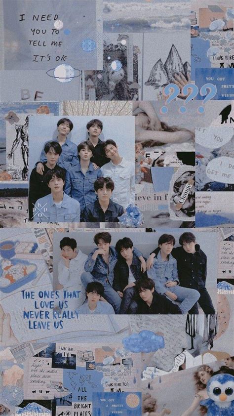 Bts Collage Aesthetic Wallpapers Top Free Bts Collage Aesthetic
