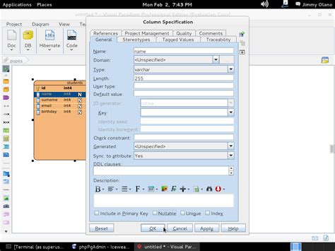 PostgreSQL 9 1 Su Uso Con Visual Paradigm KS7000 WP