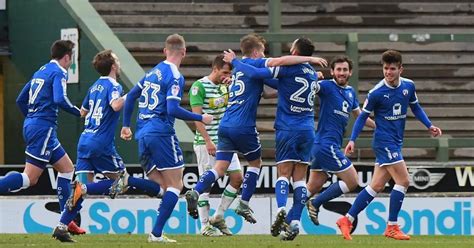 How Yeovil Towns Dramatic 2 1 Loss To Chesterfield Unfolded Somerset