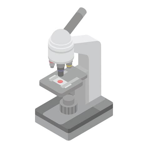 Lab Microscope Icon Isometric Style 15674358 Vector Art At Vecteezy