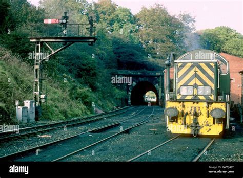 Class 14 Diesel Shunter Beside Grosmont Tunnel On The North Yorkshire