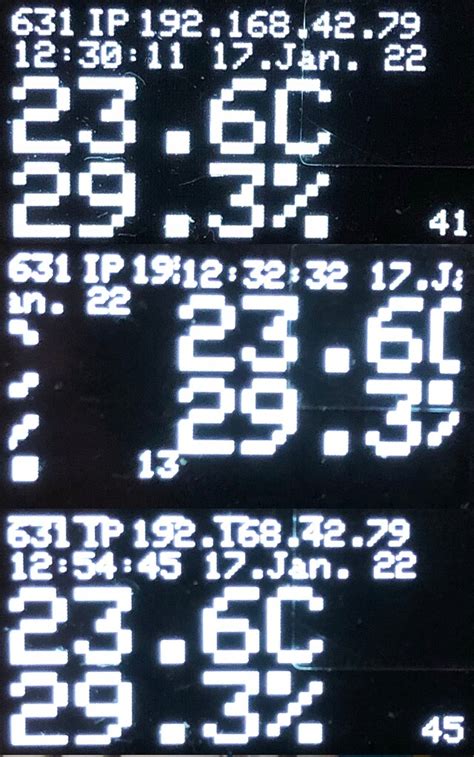 Oled 128x64 I2c Am Esp32 Sporadische Anzeigefehler Deutsch Arduino Forum