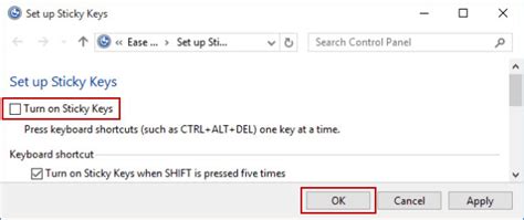 Different Methods On How To Turn Off Sticky Keys