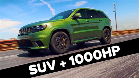 This 1 000 Hp Jeep Grand Cherokee Trackhawk By Hennessey Isnt For The