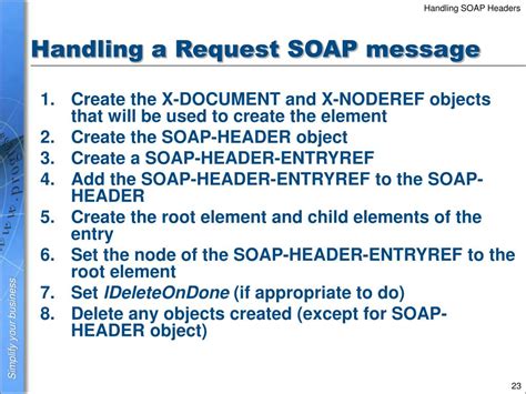 ppt handling soap headers powerpoint presentation free download id