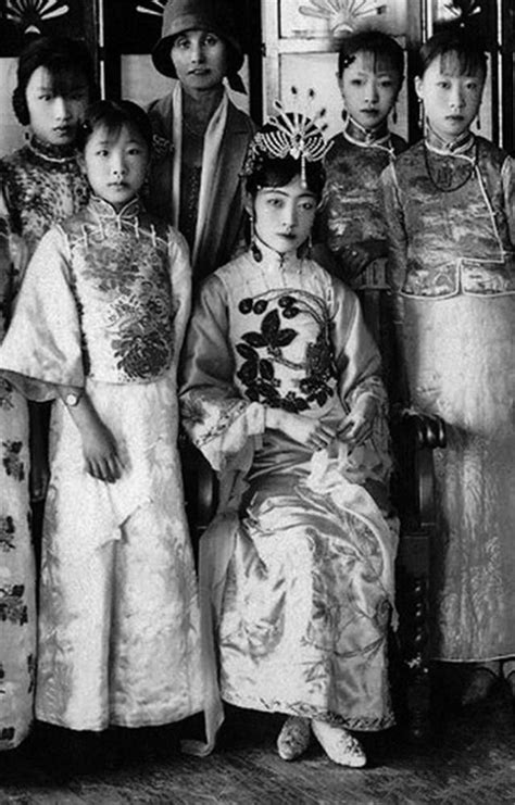 未代皇后婉容 Cultura de china Fotos de época Fotografías históricas