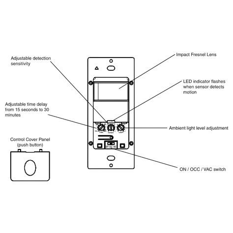 Intermatic In Wall Pir Motion Occupancy Sensor Switch Sunco Lighting