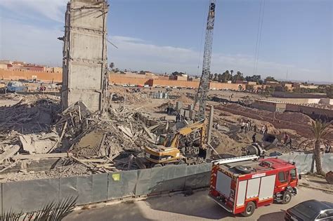 انهيار عمارة سكنية في طور البناء بتزنيت يُخلف اصابة 3 عمال حالتهم حرجة