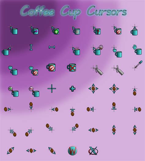 Coffee Cup Cursor Theme Kde Store