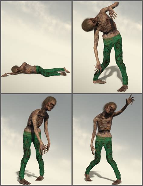 Igd Noshers Poses For Monster Mashup Zombies And Genesis 9 Daz 3d