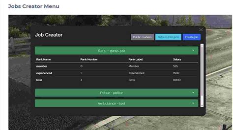 Fivem Job Creator Fivem Store