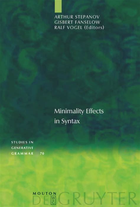 minimality effects in syntax