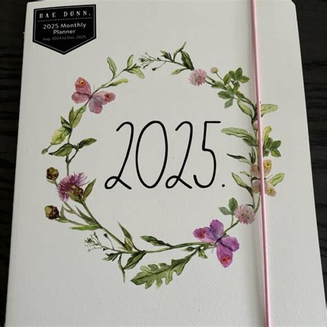 Office New Rae Dunn 225 Monthly Planner Poshmark