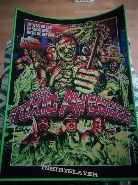 Troma Toxic Avenger Backpatch Tshirtslayer Tshirt And Battlejacket
