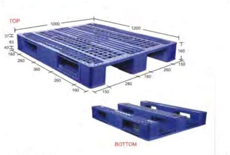 Heavy Duty Plastic Pallets X X Capacity Ton Static At In Ahmedabad