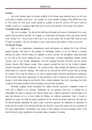 Firewall Final Fire Wall PDF