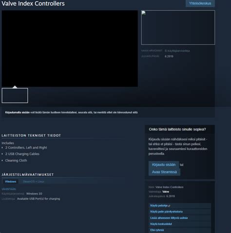 Accidental Steam Store Post Shows New Look At Valve Index VR Ars Technica