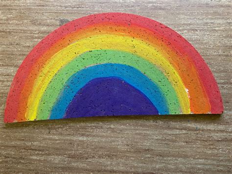 Regenbogen Basteln Mit Kinder Gratis Pdf Anleitung