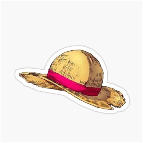 Mugiwara Straw Hat Sticker For Sale By Cedrek Redbubble