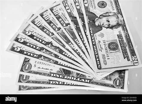 1 Us Dollar Black And White Stock Photos Images Alamy