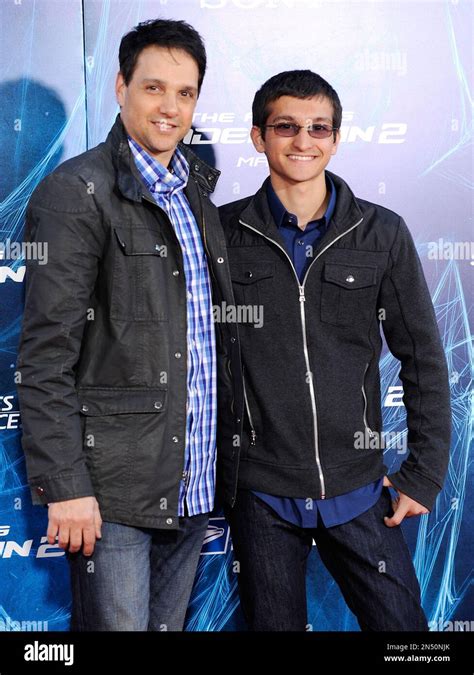 Actor Ralph Macchio And Son Daniel Macchio Attend The Premiere Of The