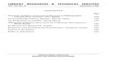 Pdf Library Resources And Lrts Lrtsv30no2 Pdfwork